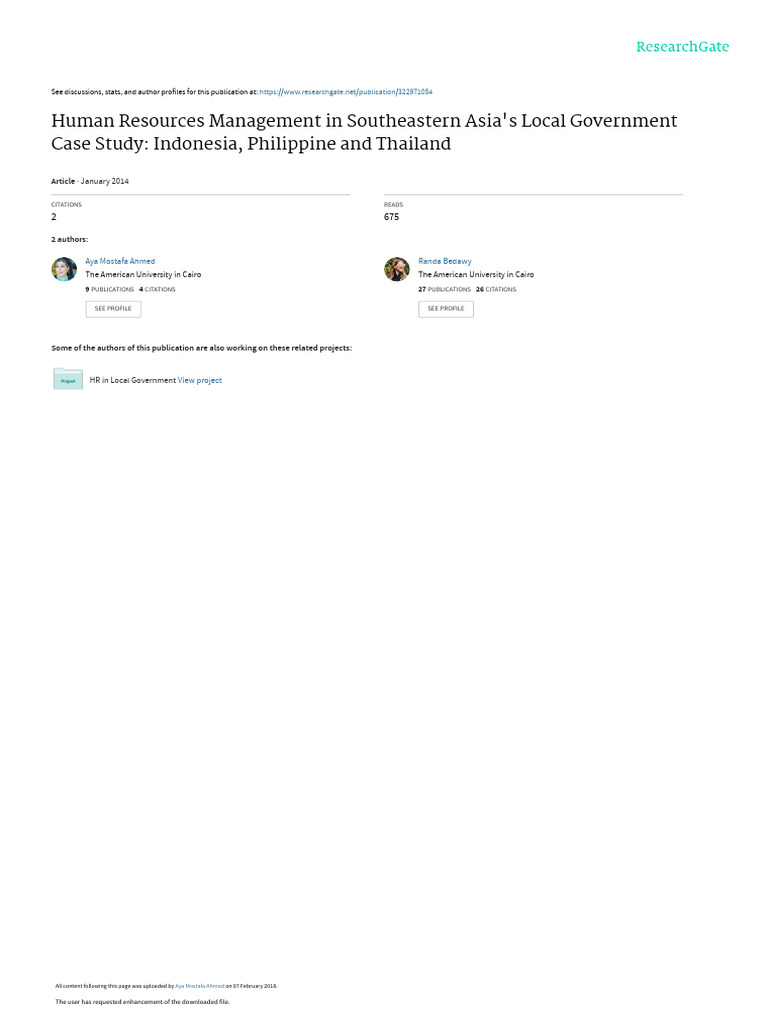 Jurnal SDM Indonesia | PDF | Human Resource Management | Recruitment