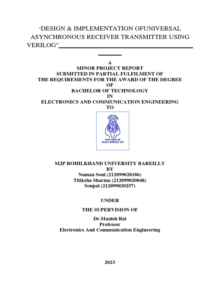 Uart New Pdf Integrated Circuit Computing