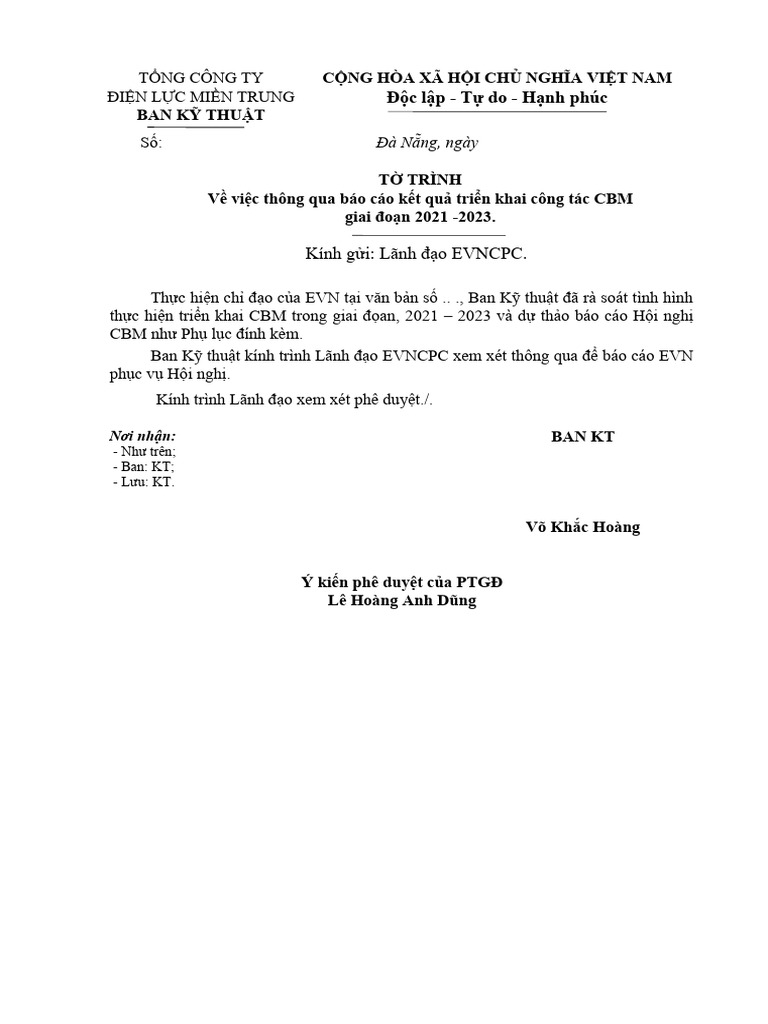 CV Gui CPMB Ve Tba 220 Hue | PDF