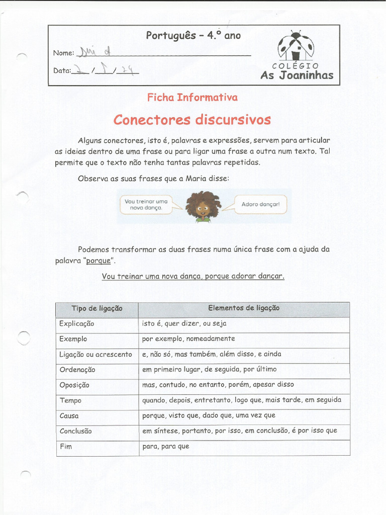 Conectores Discursivos | PDF