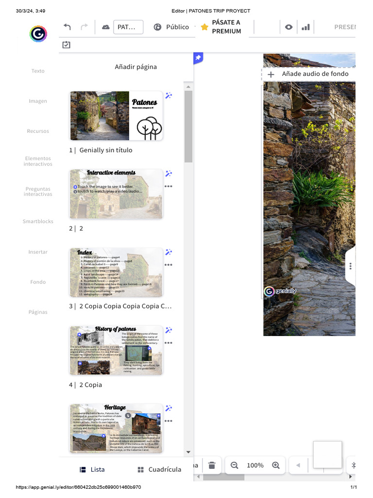 Editor _ PATONES TRIP PROYECT | PDF