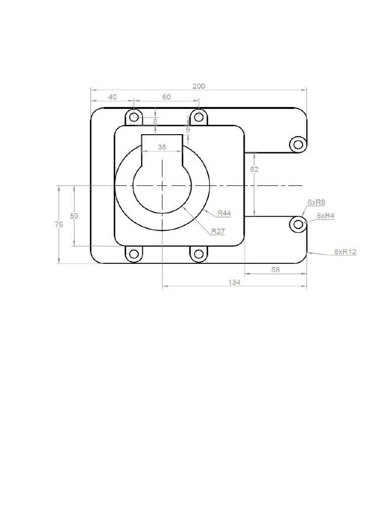 Autocad Drawing | PDF