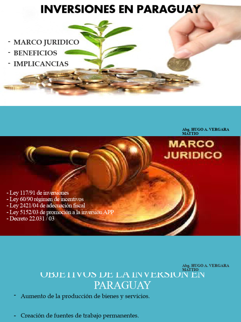 Inversiones en Paraguay | PDF | Inversiones | Economias