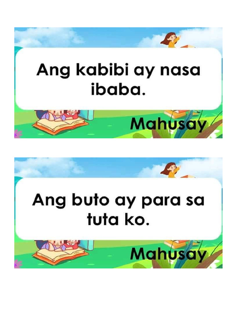 Pabasa Sa Filipino | PDF