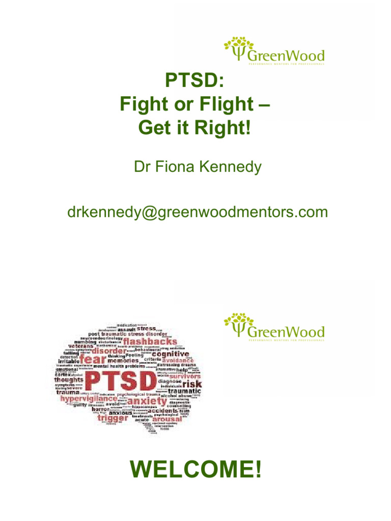 PTSD-Fight-Or-Flight-slides | PDF | Complex Post Traumatic Stress ...