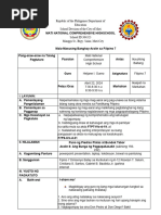 G7 Filipino Matatag Lesson Plan | PDF