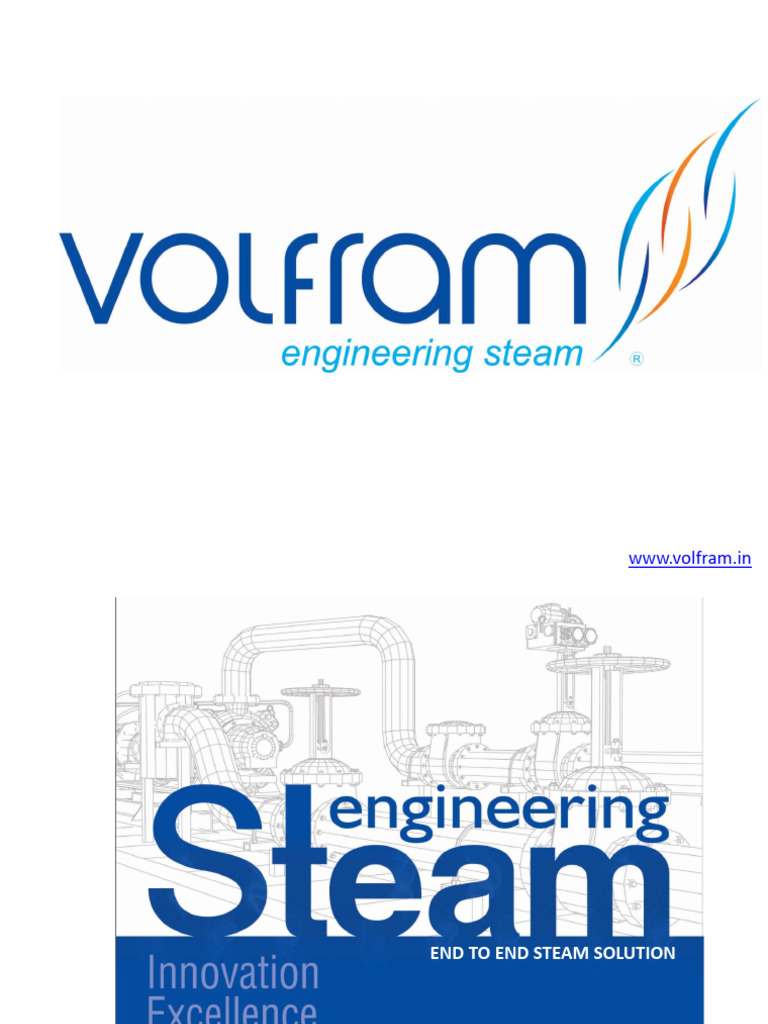 Volfram Systems: Steam Solutions & Innovations | PDF | Valve | Steam