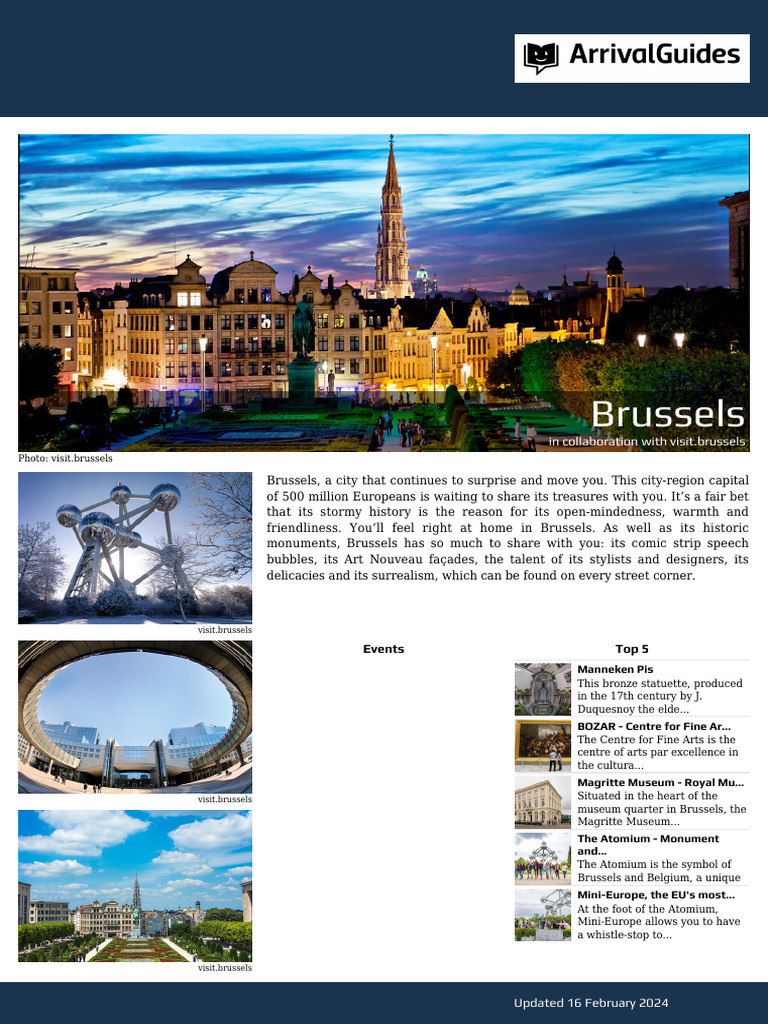 Brussels en | PDF | Brussels