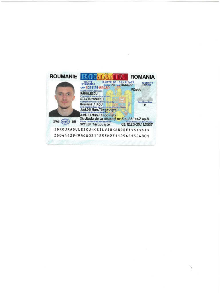 Copie Carte Identitate | PDF