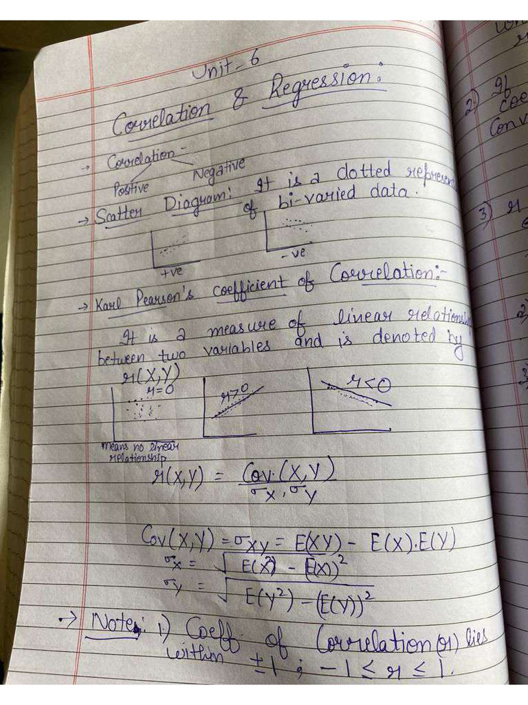 Maths Unit 6 Notes Pdf