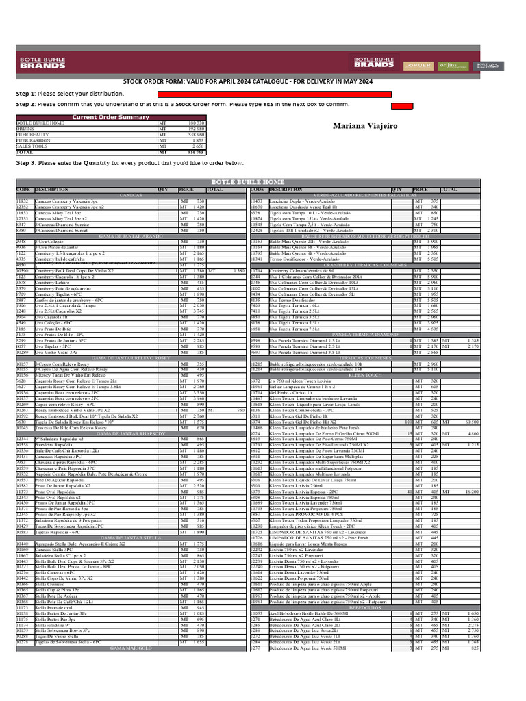 Requisicao Maio 1 | PDF