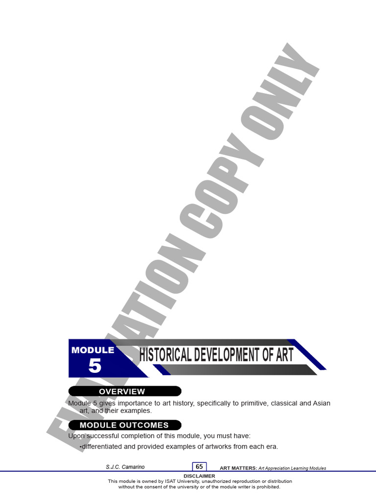 Module 5 Art App | PDF | Ancient Egypt