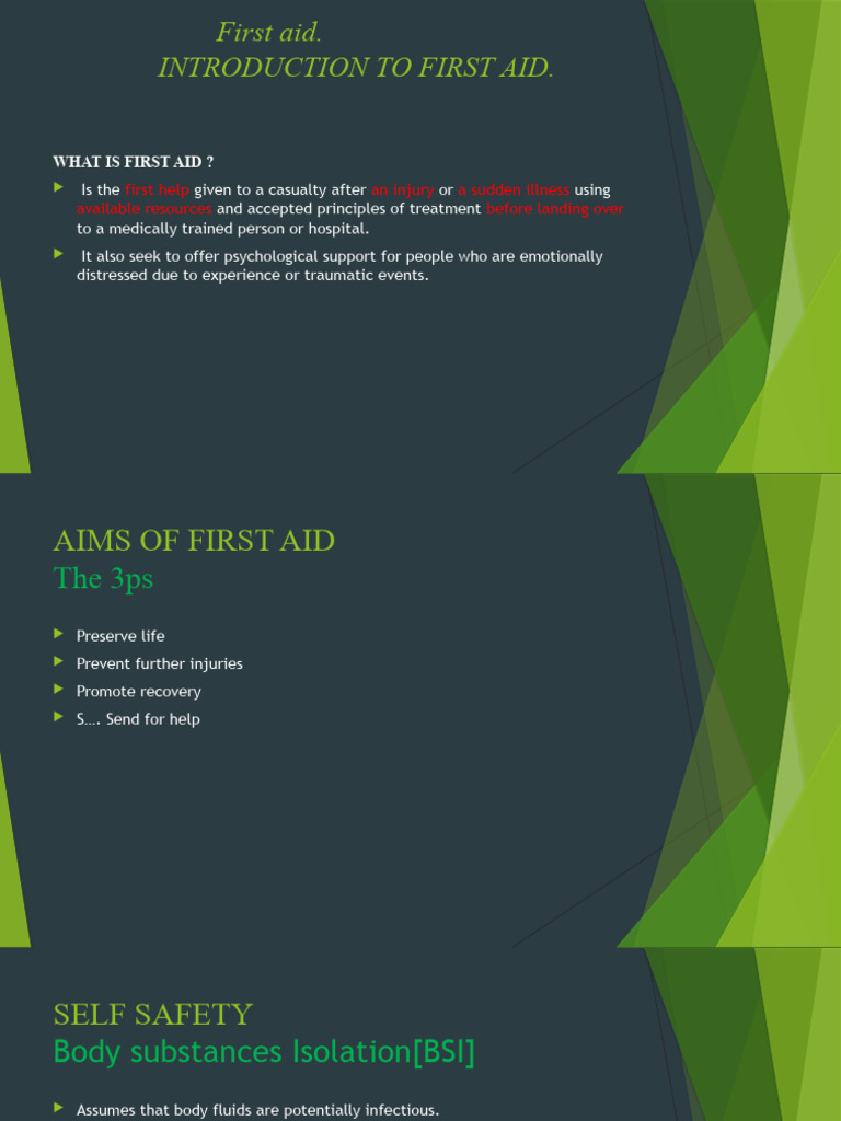 First Aid | Download Free PDF | Cardiopulmonary Resuscitation | First Aid