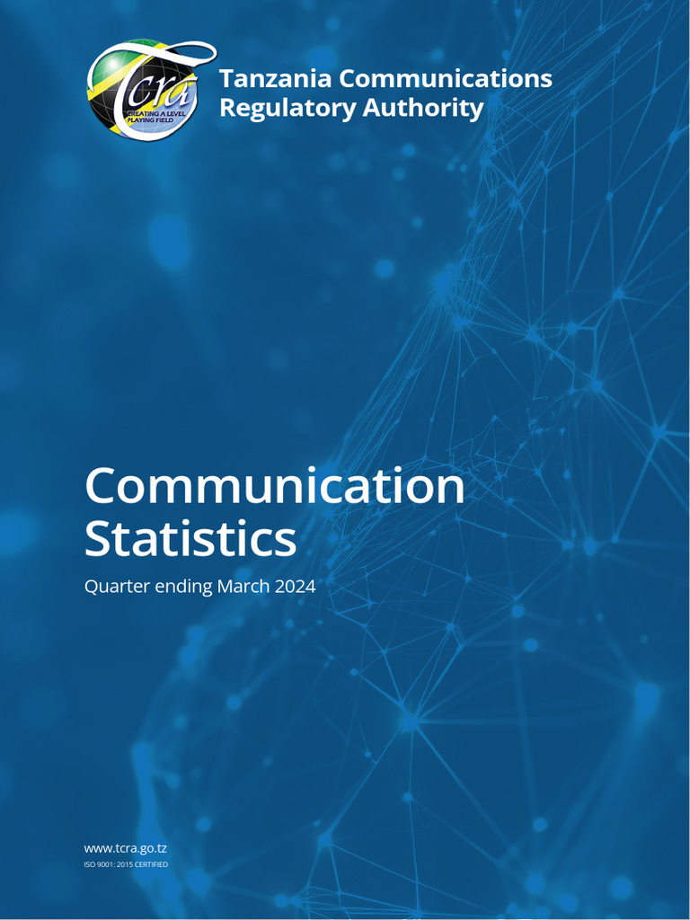 Tanzania Q1 2024 Telecom Stats Report | PDF | Quality Of Service ...