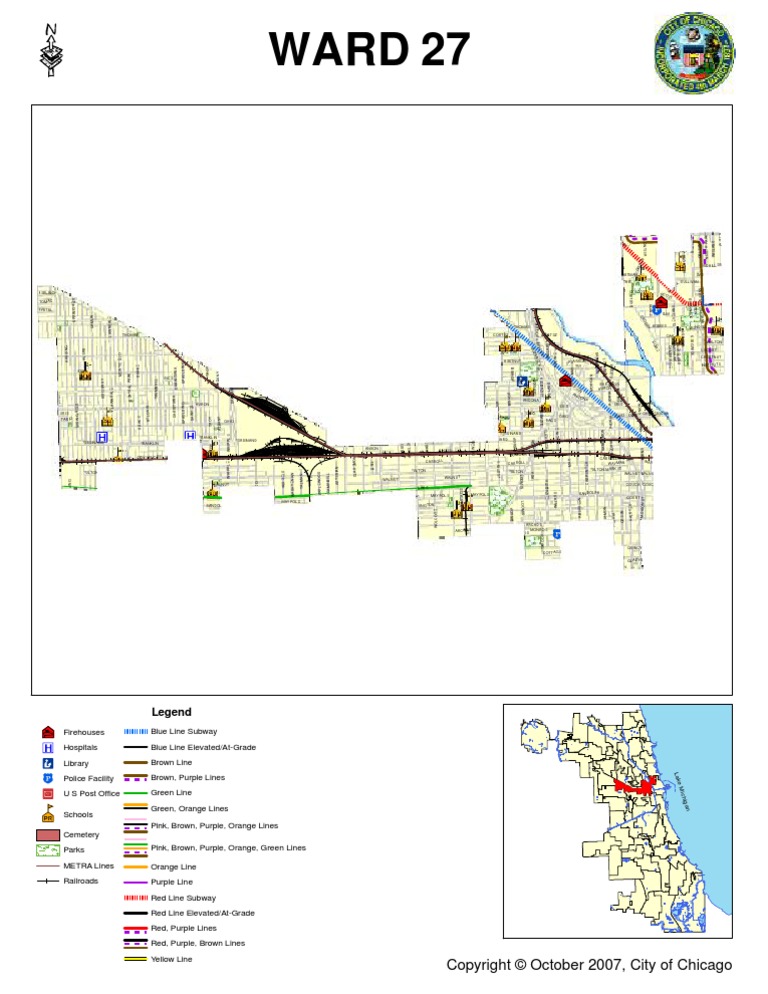 Map of Chicago 27th Ward | PDF