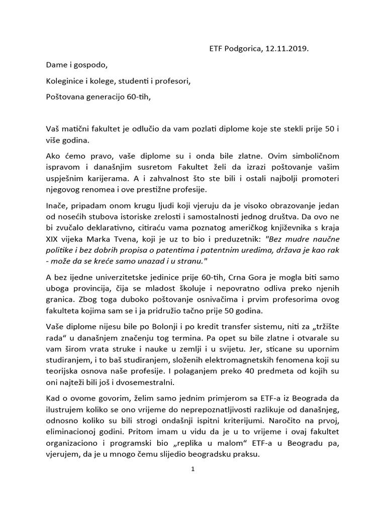 Zlatna Diploma | PDF