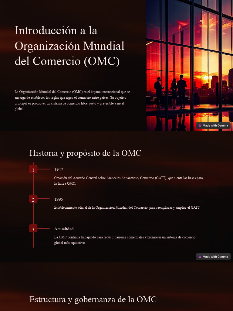 Introduccion A La Organizacion Mundial Del Comercio OMC | Descargar gratis PDF | Organización de ...
