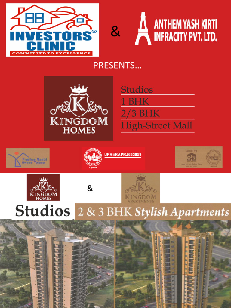 Kingdom Homes-2&3 BHK-10th May | PDF