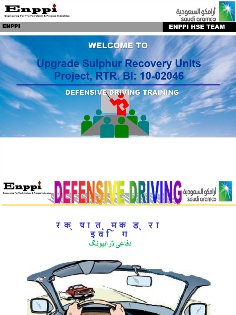 Defensive Driving | PDF | Seat Belt | Traffic Collision