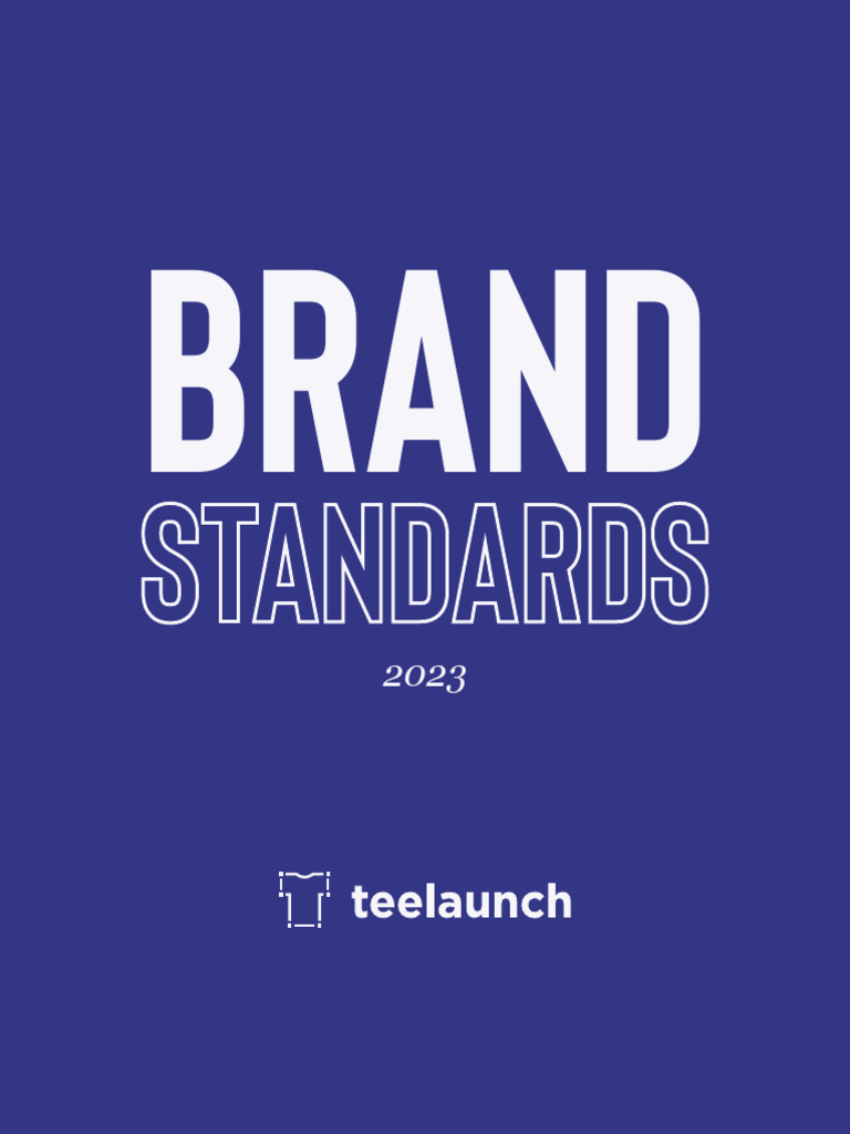 Teelaunch Brand Standards 2023 | PDF