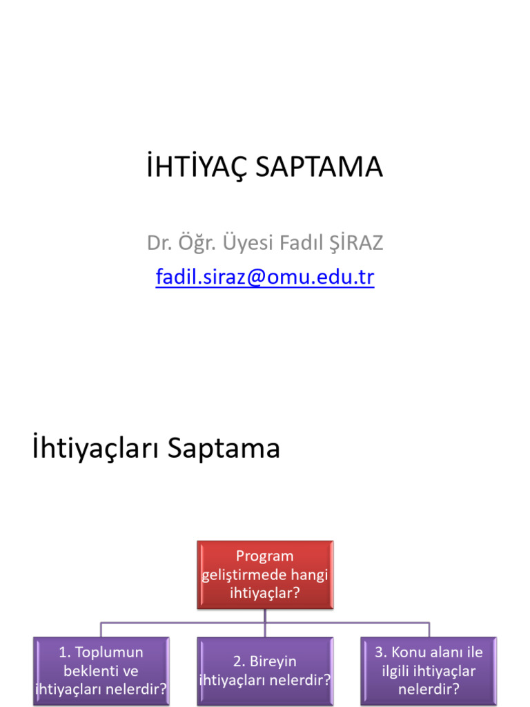 EPG 5 Ihtiyac | PDF