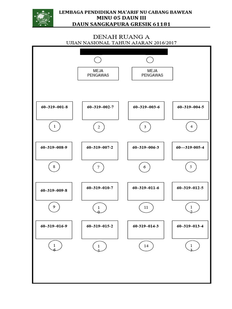Denah Ruang | PDF
