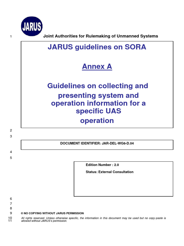 Sora Annex A 2.0 External Consultation | PDF | Risk | Risk Assessment