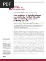 Mehlich 3 Extractable Elements | PDF | Filtration | Spectrophotometry