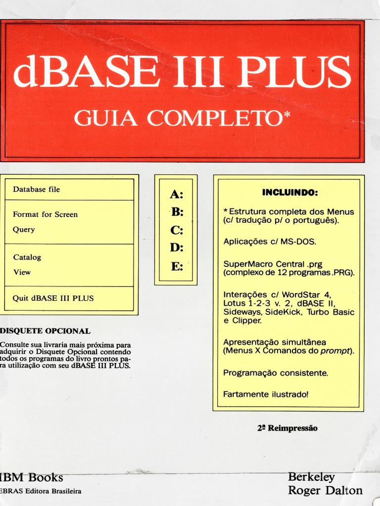 Dbase 3 Plus Guia Completo | PDF | DOS | Informática