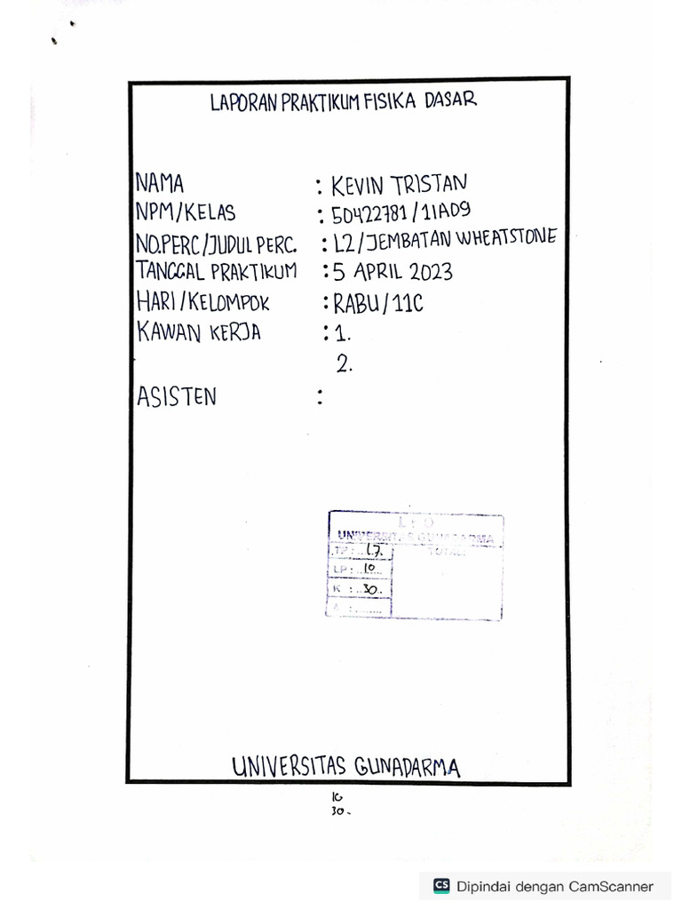 KT 50422781 LFD L2 Jembatan Wheatstone | PDF
