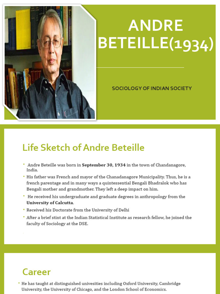 André Beteille: Caste, Class, and Power | PDF | Social Inequality ...