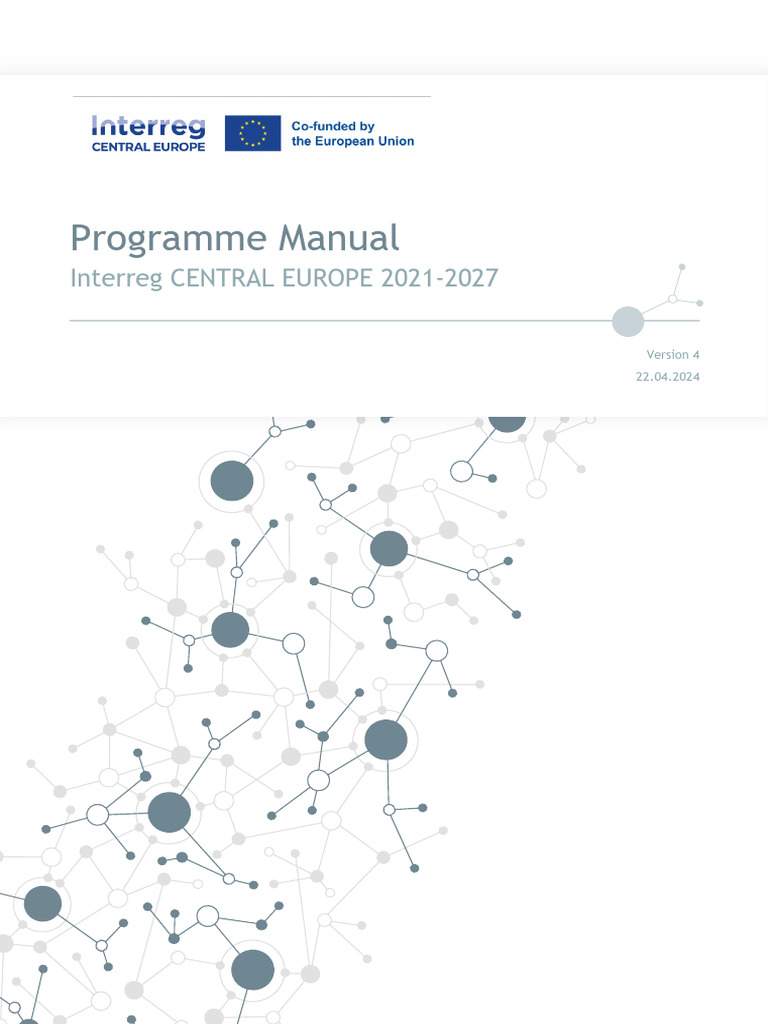 Interreg CE Programme Manual v4 | PDF | European Union | Partnership