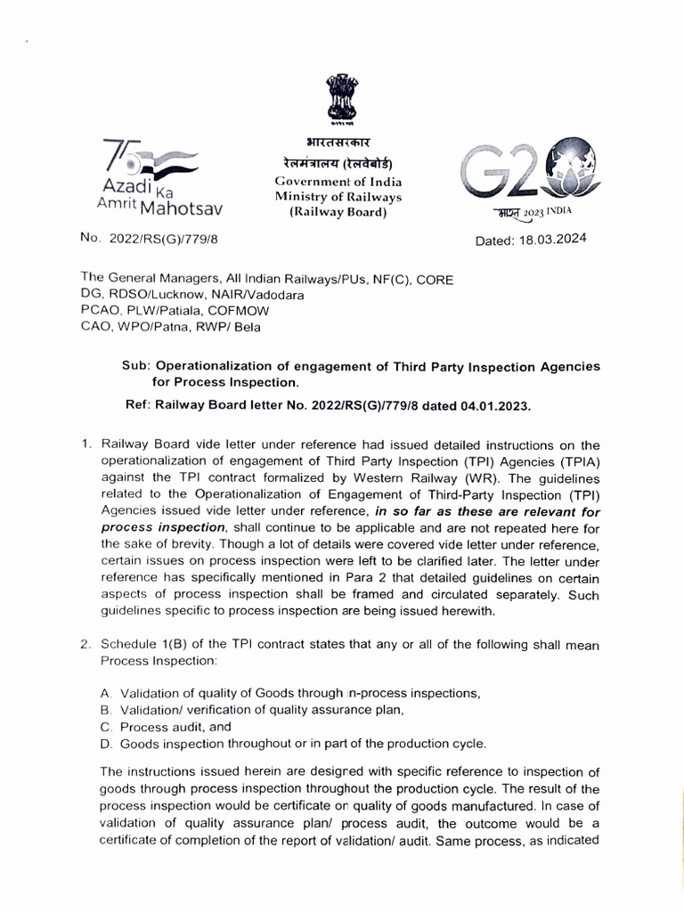 2024 03 18 TPI Process | PDF | Audit | Business