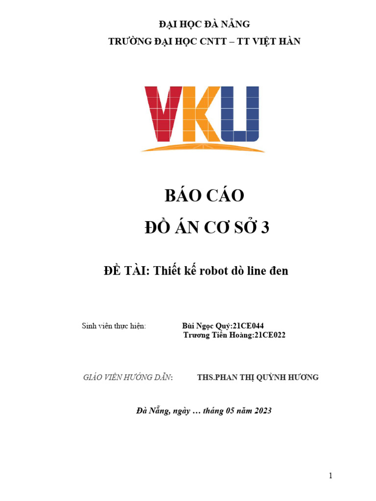 VKU Bao Cao Do An Co So 3 | PDF