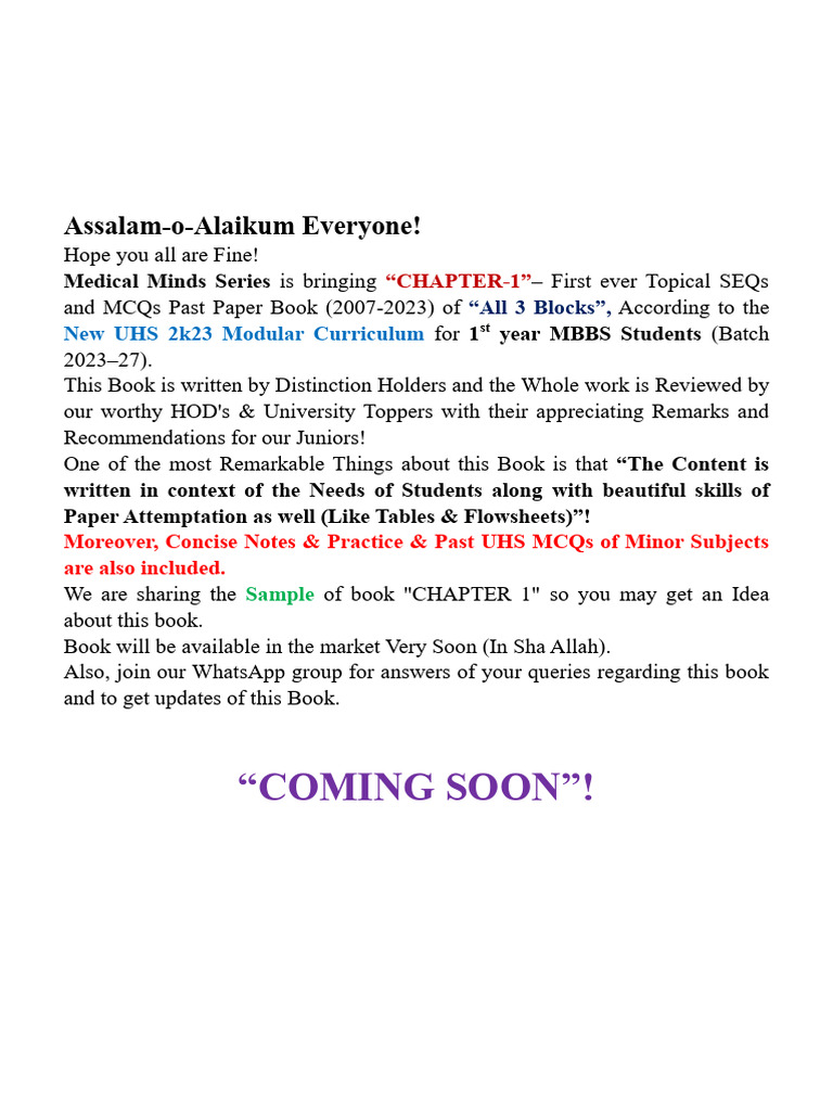 Chapter-1 Book All 3 Blocks Sample | PDF | Epithelium | Meiosis