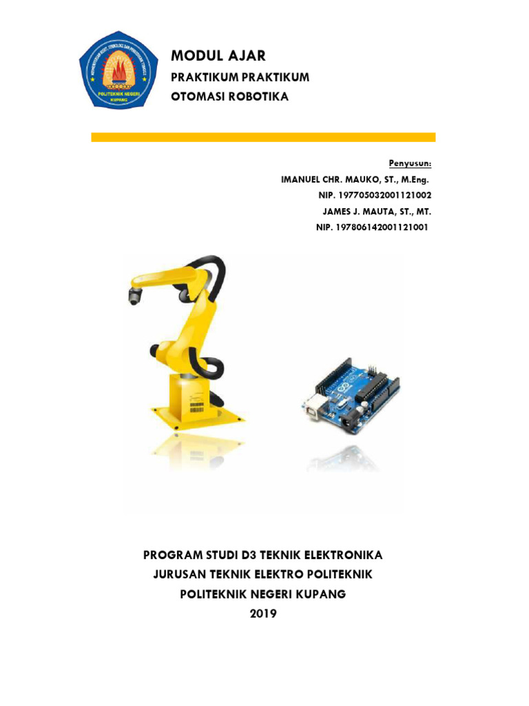 Modul - Ajar - Praktikum - Otomasi - Robotika 2019 | PDF