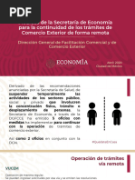 Guia Vucem 2025 | PDF | Exportaciones | Economias