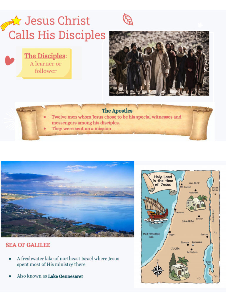 13 Jesus Calls His Disciples | PDF | Jesus | New Testament People