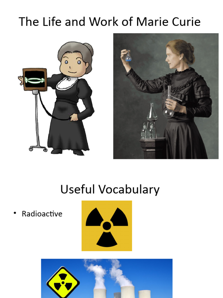 The Life and Times of Marie Curie | PDF | Marie Curie | Radioactive Decay