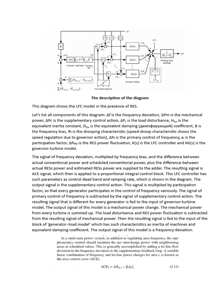 LFC Model Description | PDF