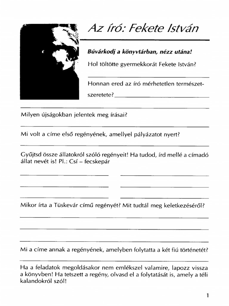 Tuskevar Olvasonaplo | PDF