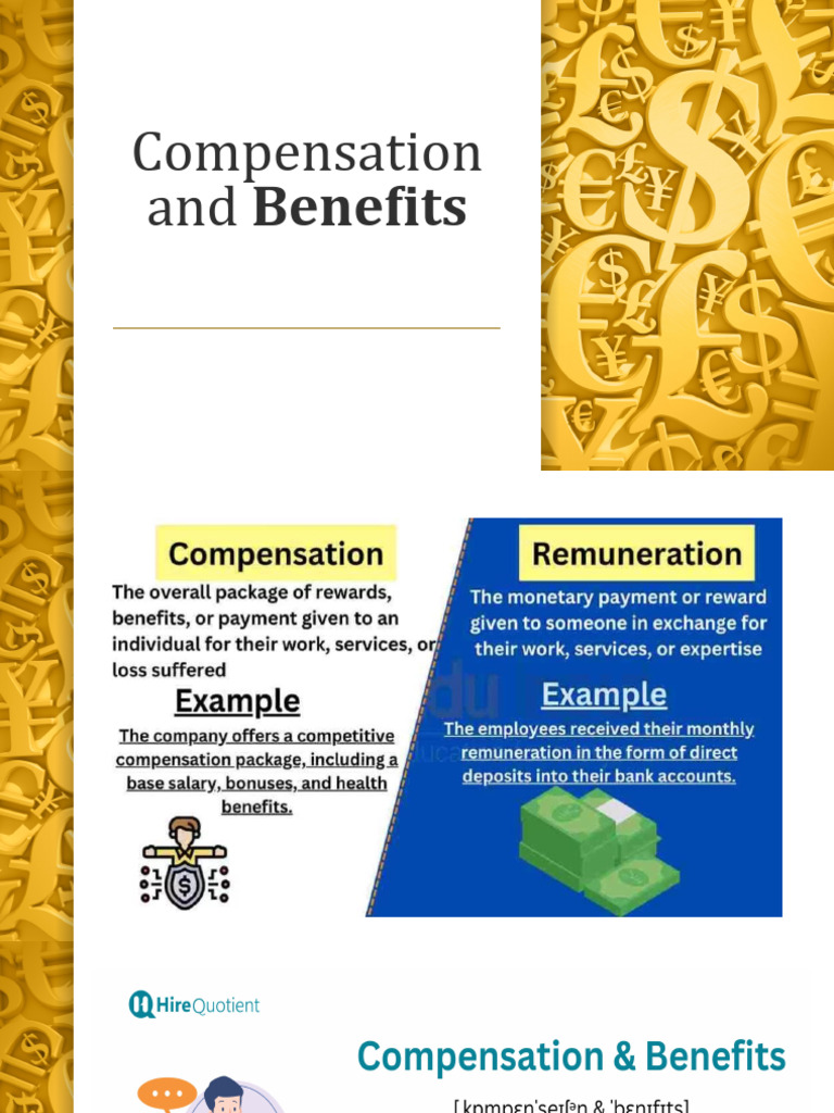 Compensation and Benefits | PDF | Employee Benefits | Employment