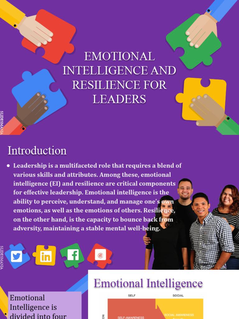 Emotional Intelligence | PDF | Leadership | Psychological Resilience