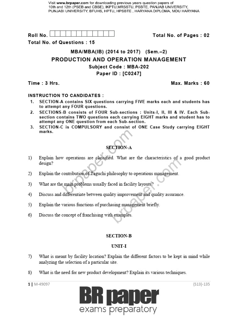 POM (2nd) Dec2018 Merged | PDF | Financial Capital | Quality Management