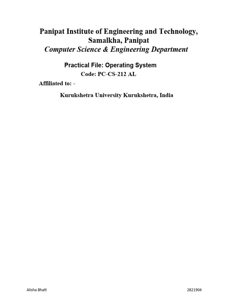OS Practical FiLE | PDF | Scheduling (Computing) | Process (Computing) OS Practical FiLE | PDF | Scheduling (Computing) | Process (Computing)