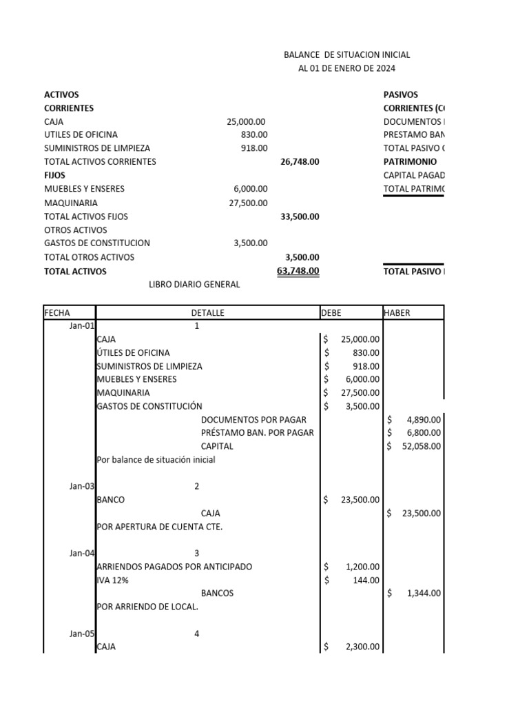 Libro DIARIO GENERAL. Contabilidad | Descargar gratis PDF | Bancos ...