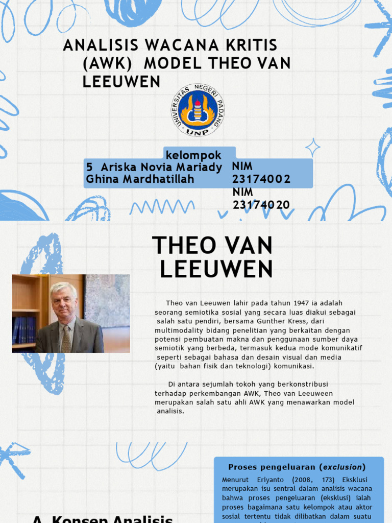 Kelompok 5 - Awk Model Theo Van Leeuwen | PDF