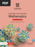 Cambridge Checkpoint Lower Secondary Mathematics Workbook 7 Hodder Education | PDF | Area | Volume