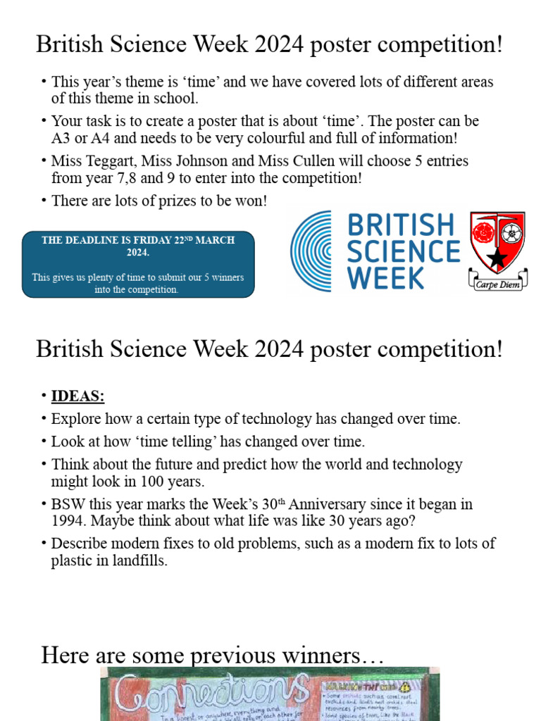 British Science Week Poster | PDF