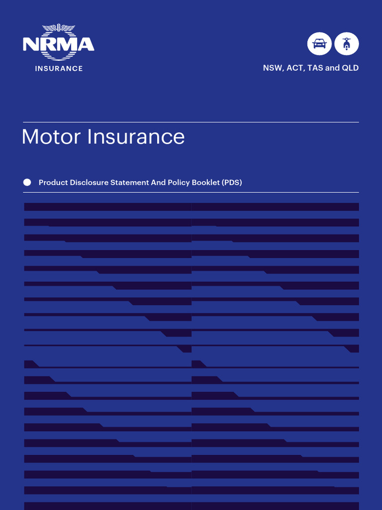 nrma-motorcycle-pds-1023-east | PDF | Vehicle Insurance | Insurance